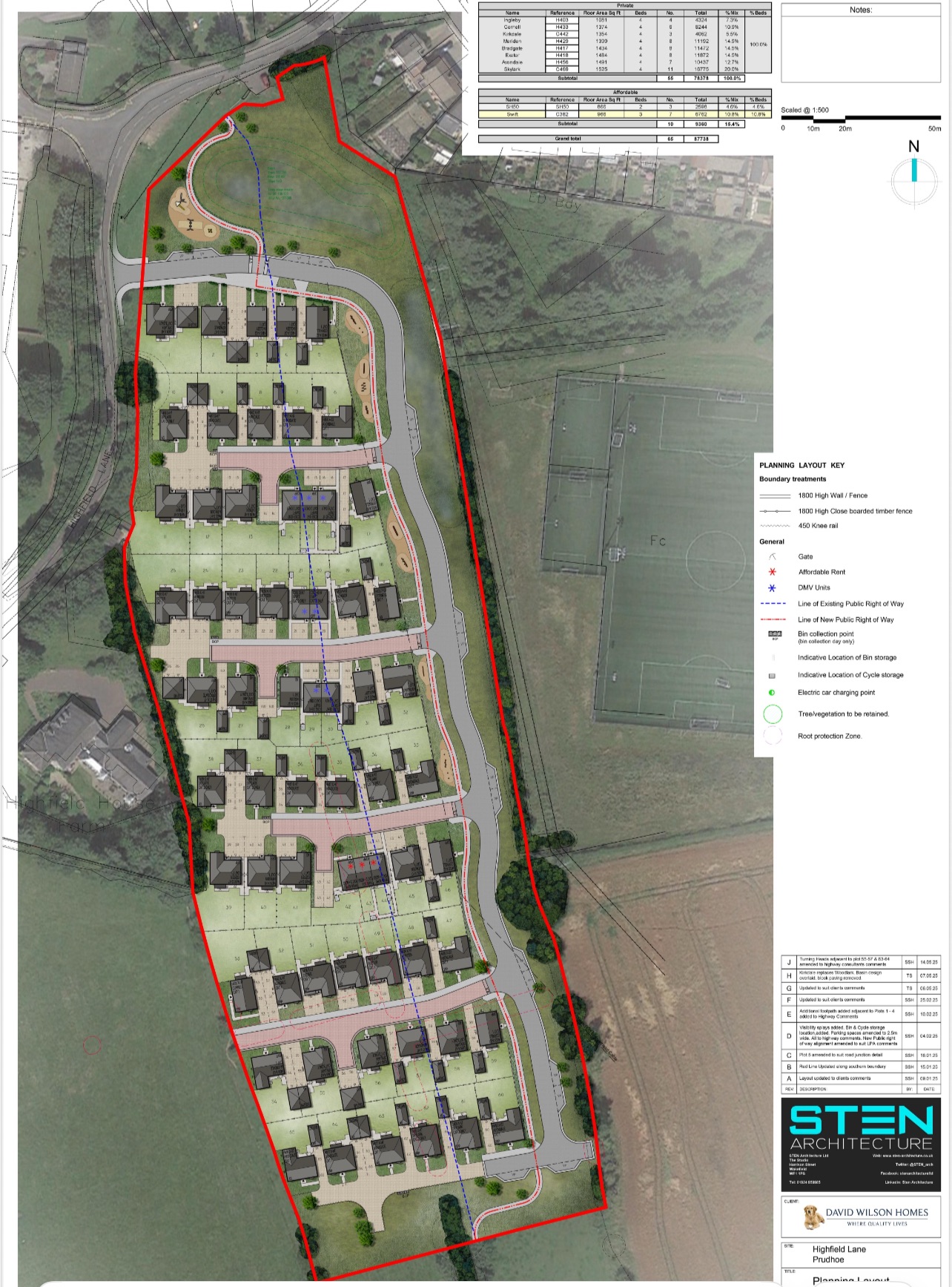 Major housing development proposal. – Prudhoe Matters